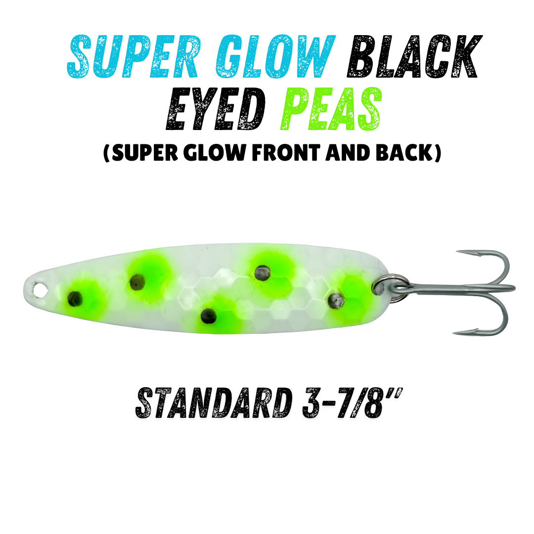 Super Glow Black Eyed Peas | Reel Cool Lures