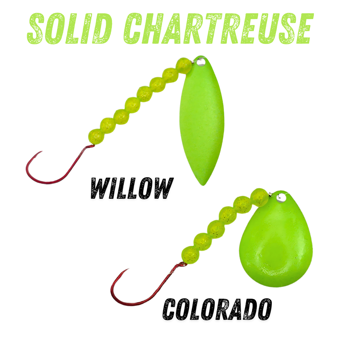 Solid Chartreuse | Reel Cool Lures